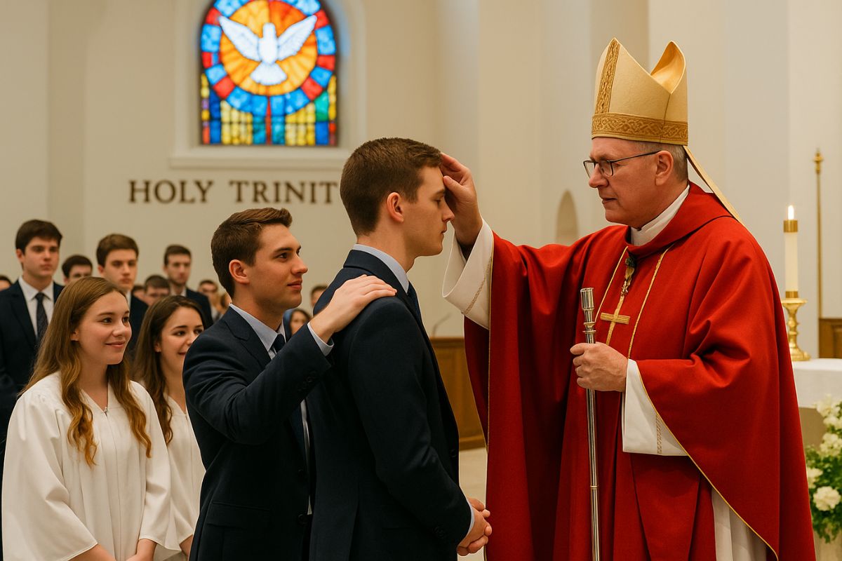 Celebrating Confirmation at Holy Trinity - HolyTrinitycc.org